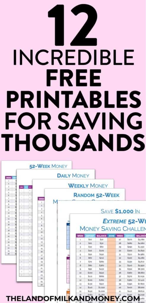 19 Amazing Money Saving Challenges For You To Save More In 2019